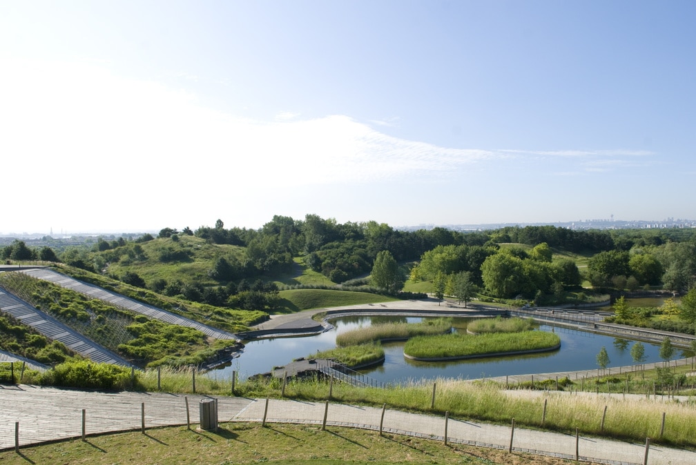 Le Parc Georges Valbon, La Courneuve - Groupe ECT