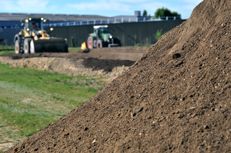 ECT recycles inert soil locally into fertile soil