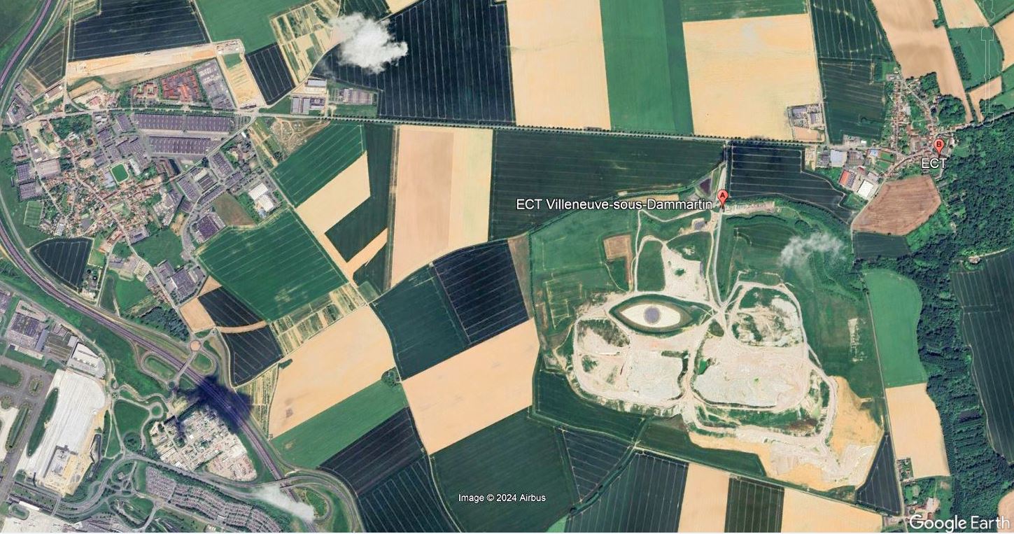 L’Œil du Ciel désormais visible sur Google Earth