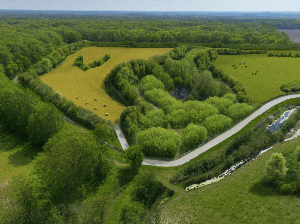 Coubert (77) - Rehabilitating farmland